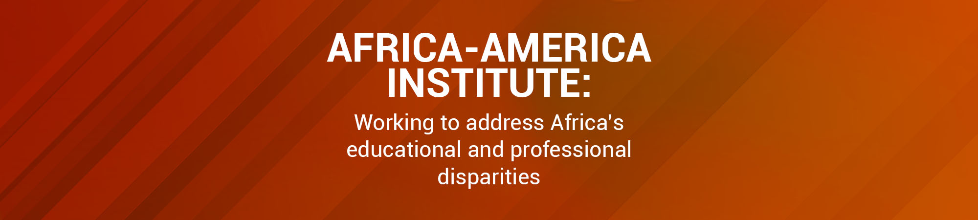 Africa-America Institute - The Wakeman Agency Africa-America Institute - The Wakeman Agency